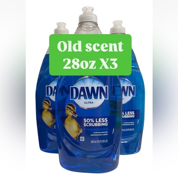 dawn | Kitchen | 3 Dawn Ultra Dishwashing Liquid Dish Soap Original 22 ...